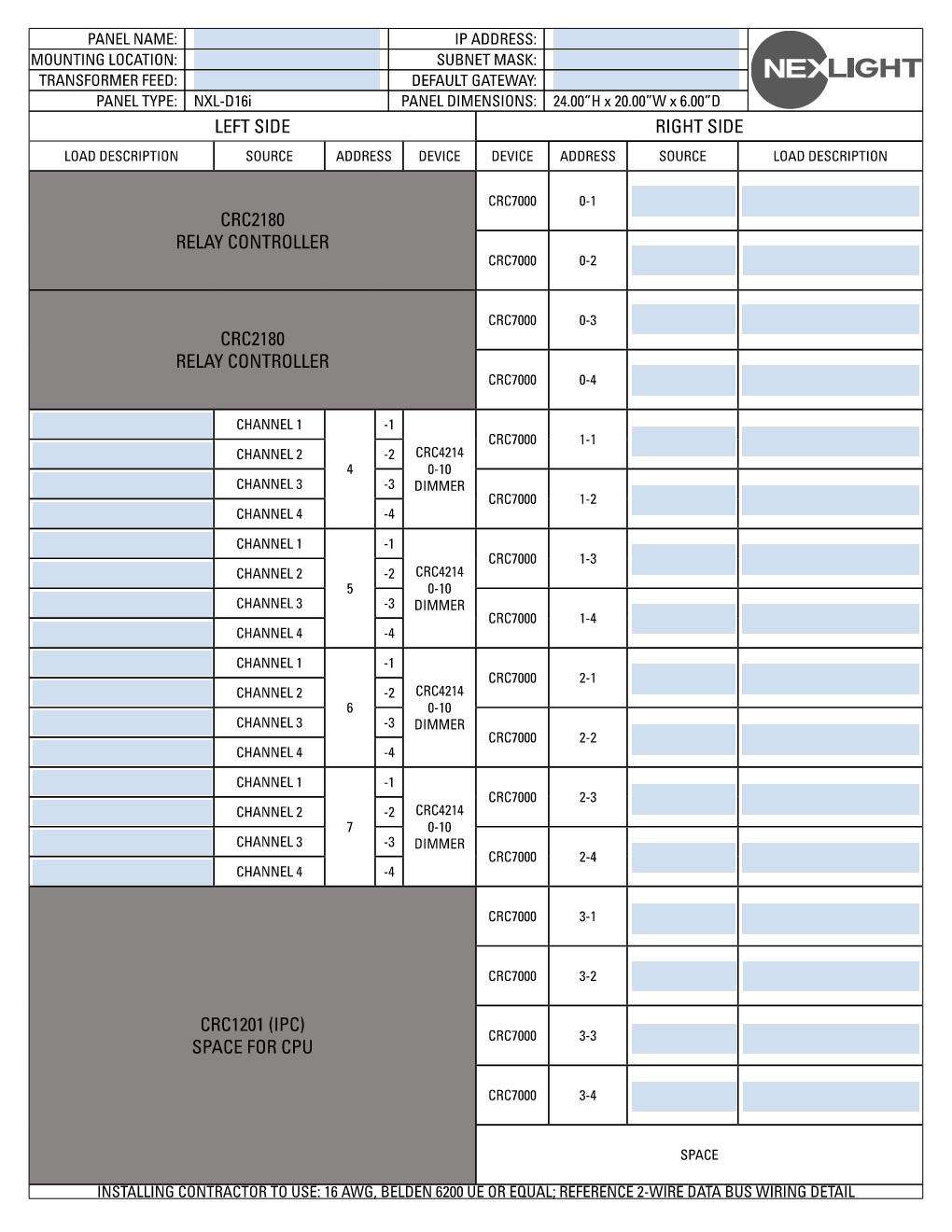 NexLight Lighting Control Systems