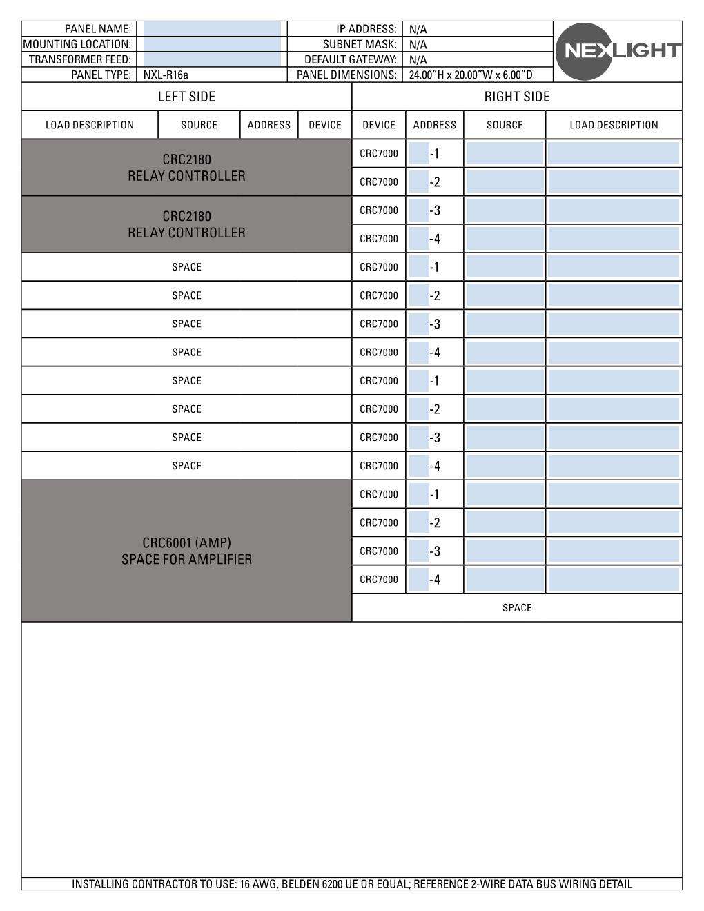 NexLight Lighting Control Systems